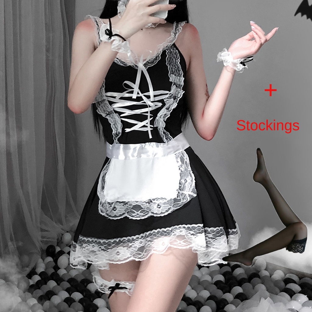 Sexy Costume Maid Costume Uniform Temptation Passion Erotic Cosplay