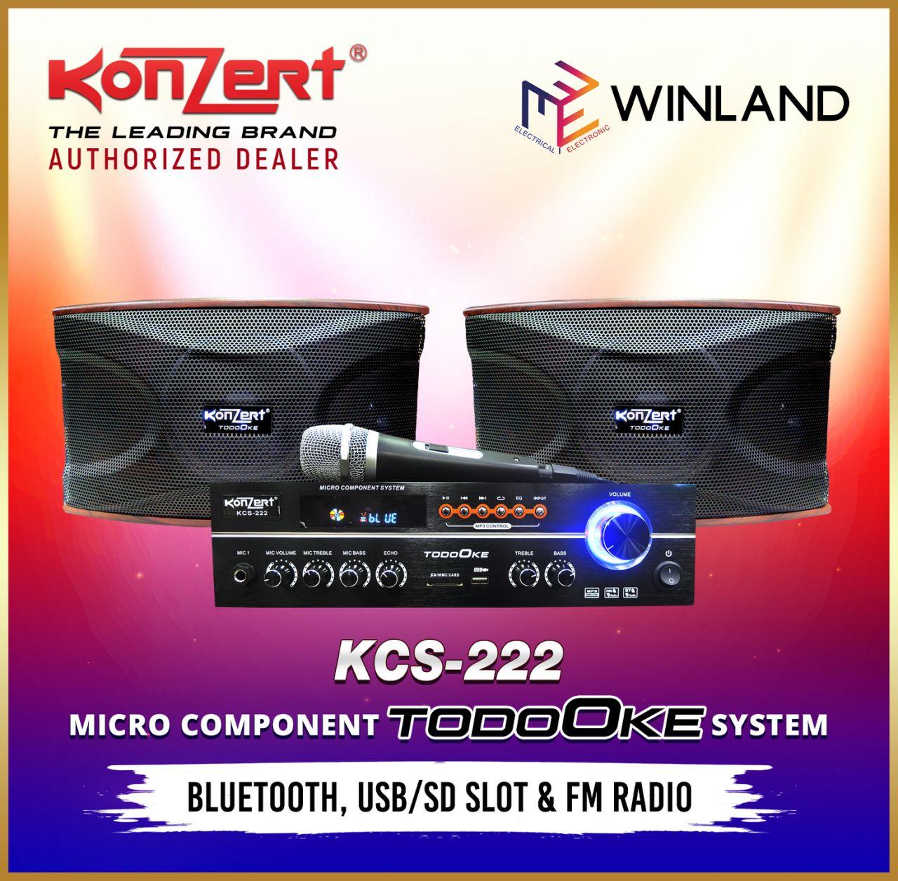 Konzert Kontempo 10 Portable Party Speaker PRICE: • 6000, 53% OFF