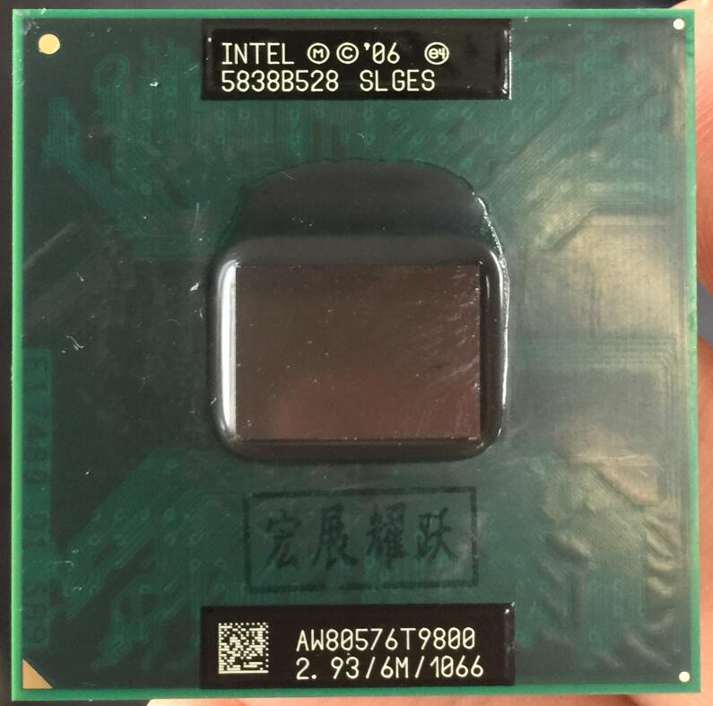 Intel Core 2 Duo T9550 CPU SLGE4 EO Laptop Processor PGA 478 CPU 100% ...