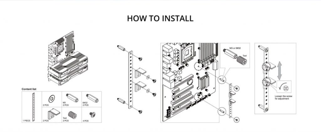 Netcodex.ph: Lian Li GB-001 Graphic Card Anti-Sag Bracket GPU Bracket ...