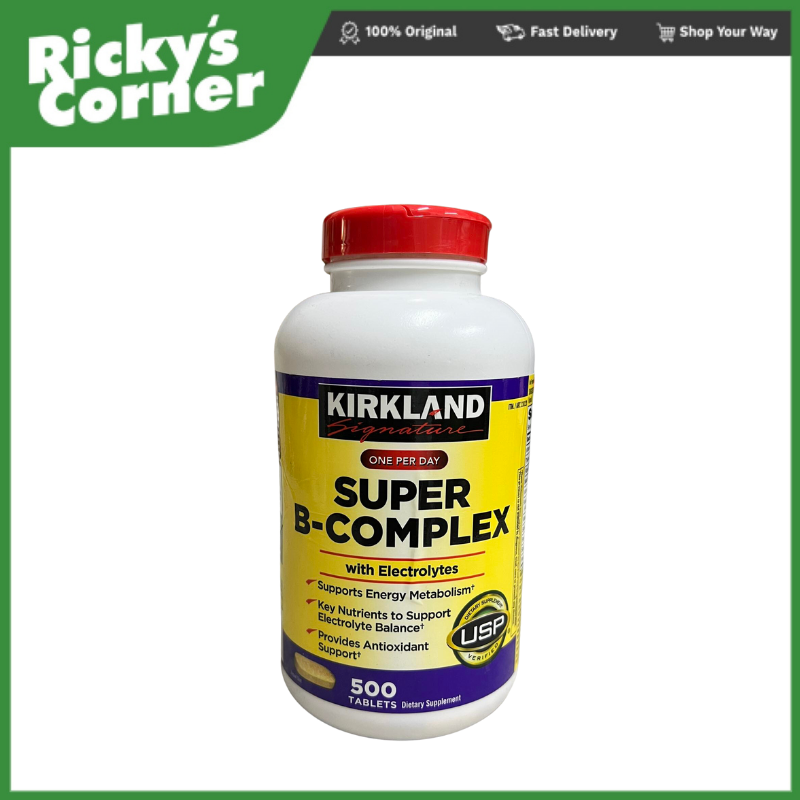 Shop Kirkland Vitimin B Complex 500 Tablet with great discounts and ...
