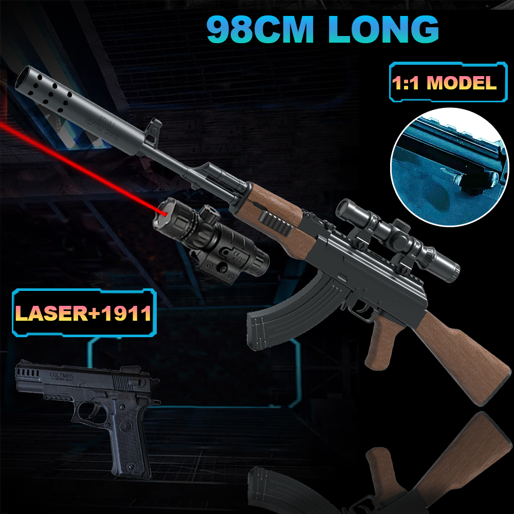 Shop Toy Pellet Gun Airsoft Ak 47 Peletgun with great discounts and ...