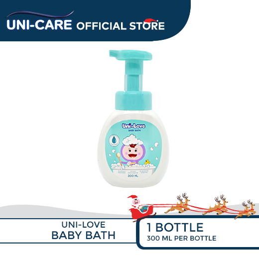 UniLove Baby Bath 300ml Bottle of 1