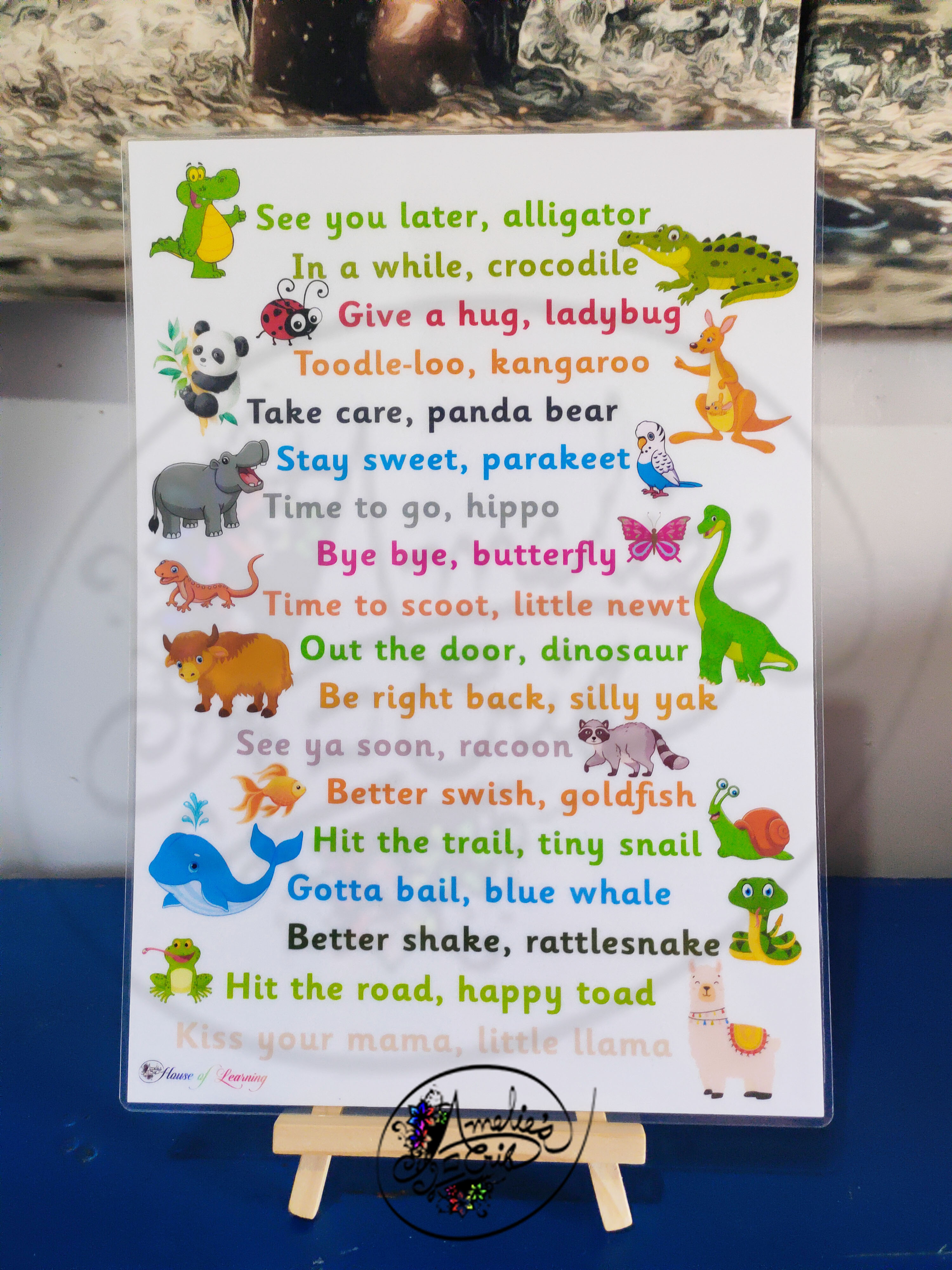 See You Later Alligator Poem