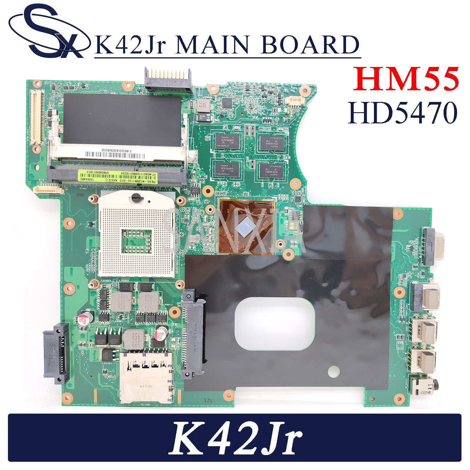 Akemy K42JR REV 4.0 3.2 Motherboard For Asus K42JZ K42JE k42JK X42J A42J K42JY Laptop Mainboard ...