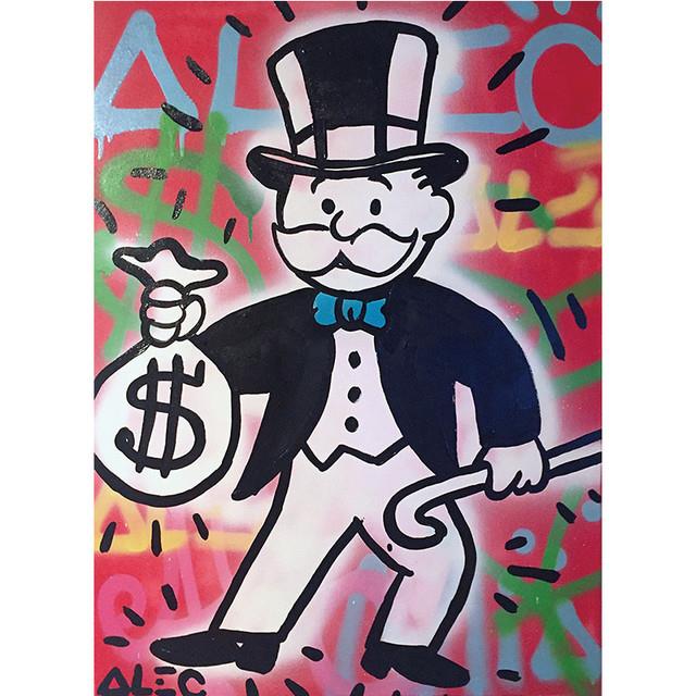 Monopoly Man With Money Bags
