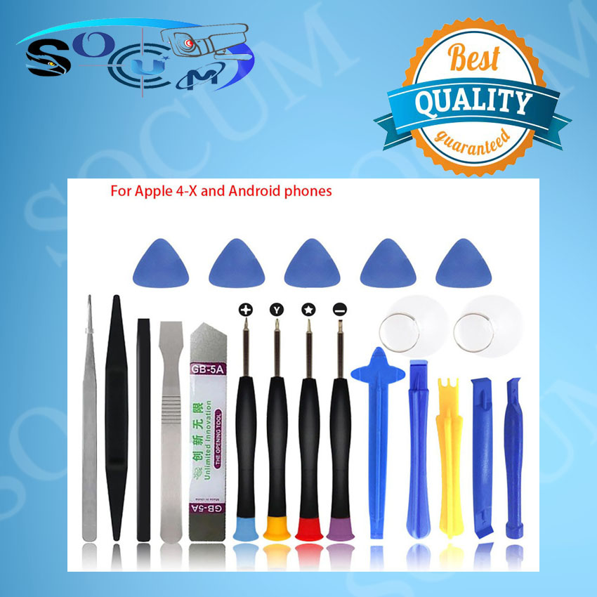 21 in 1 Cellphone Repair Tools Kit Mini Screwdriver Set Screen Opening ...