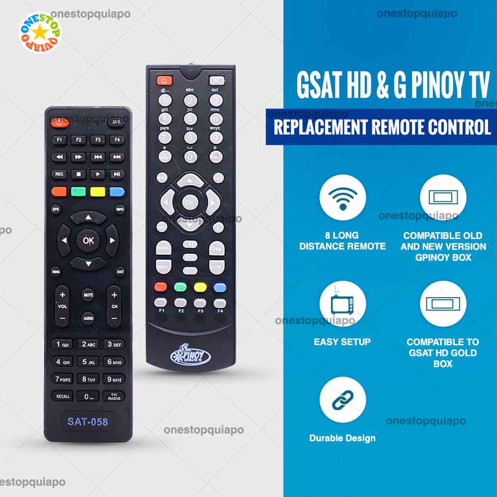 Buy Remote Control For Gsat Pinoy online | Lazada.com.ph
