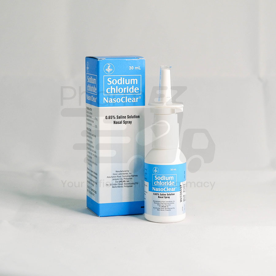 Nasoclear Nasal Spray Sodium Chloride Nasoclear Saline