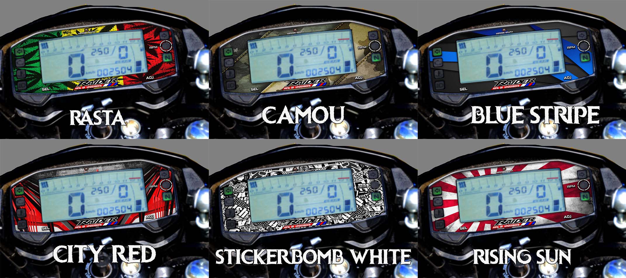 Shop Suzuki Raider R150 Fi Decals online | Lazada.com.ph