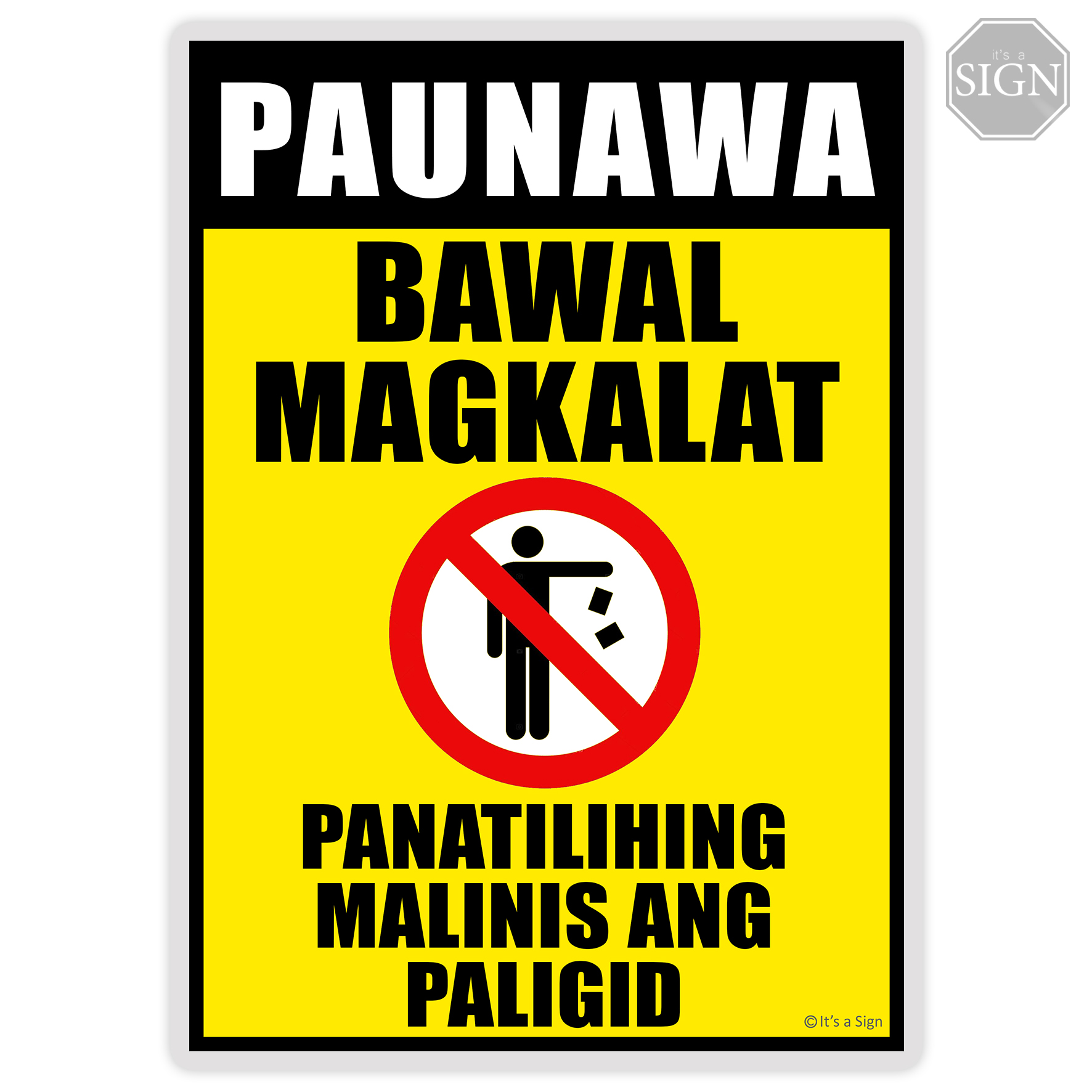 Shop Drawing Bawal Magtapon Ng Basura with great discounts and prices ...