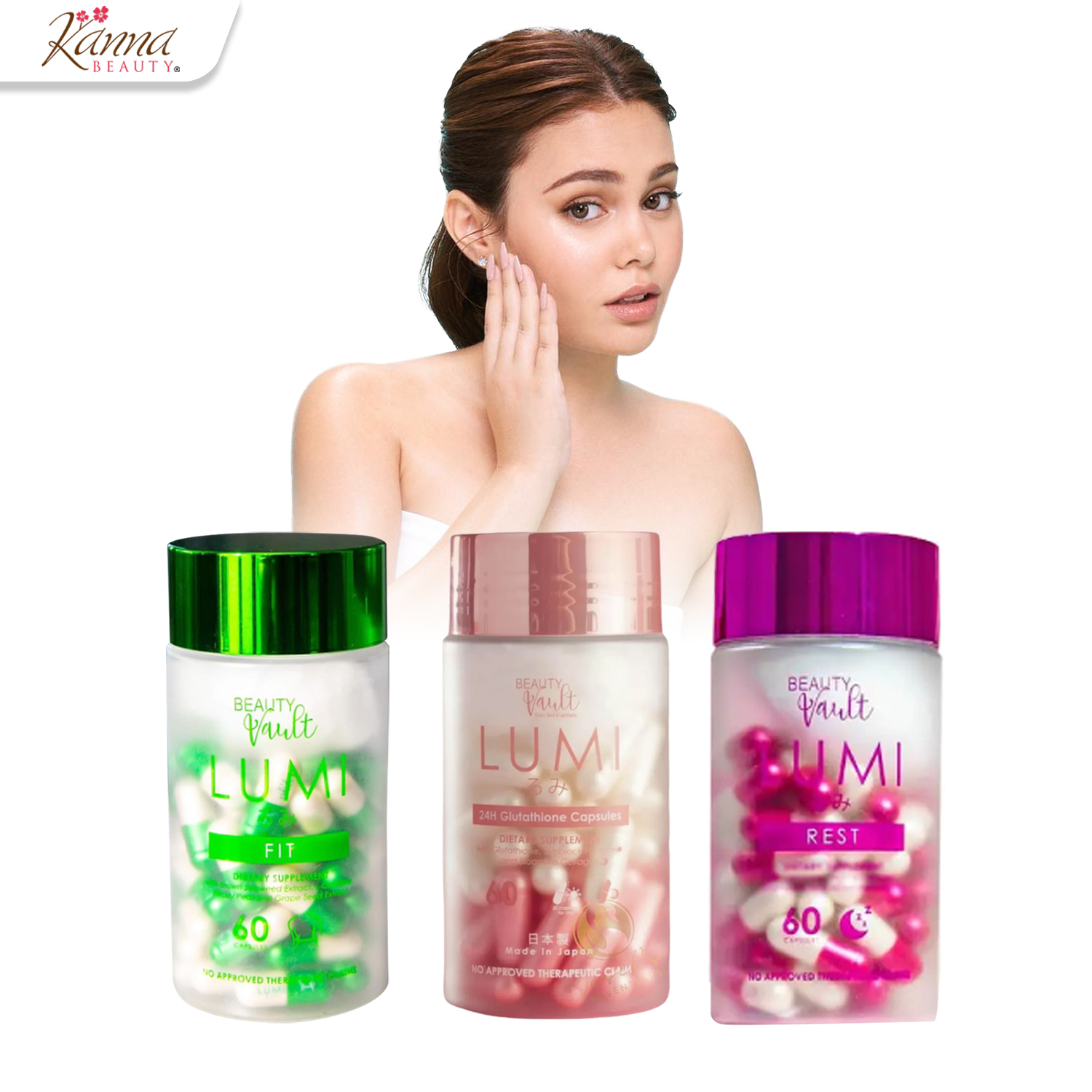 LUMI DAY and NIGHT GLUTATHIONE AND COLLAGEN WITH VITAMINS C AND E FOOD ...