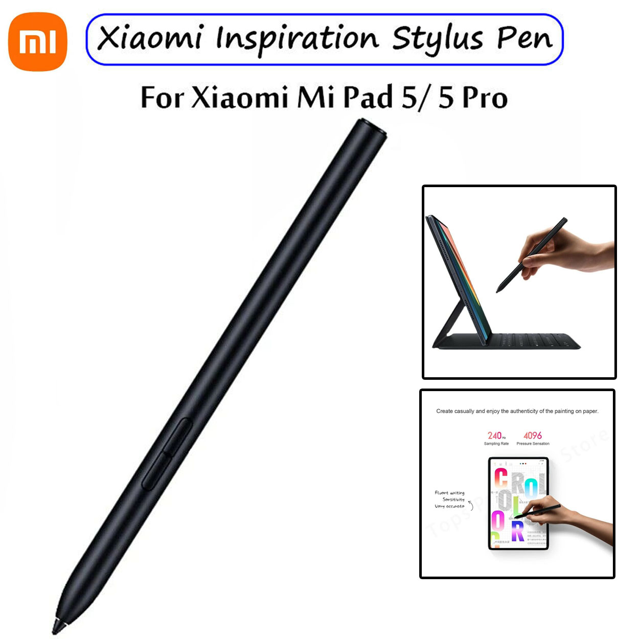 Amazon.com: BoxWave Stylus Pen Compatible with Xiaomi Pad 5 - AccuPoint ...