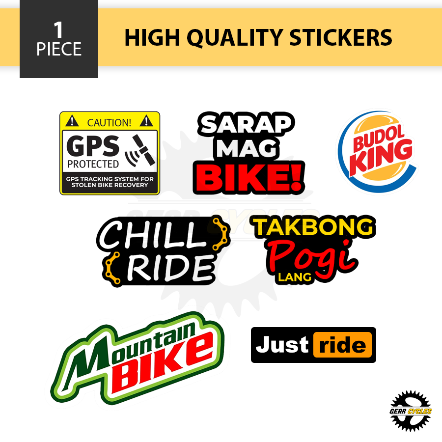 Buy Bicycle Decals And Stickers online | Lazada.com.ph