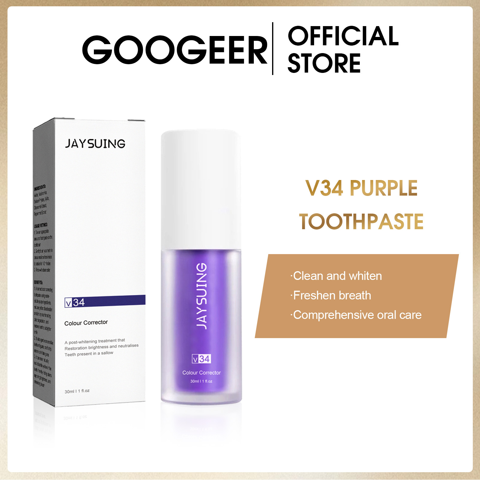 Shop Jaysuing Stain Removal Whitening Toothpaste with great discounts ...