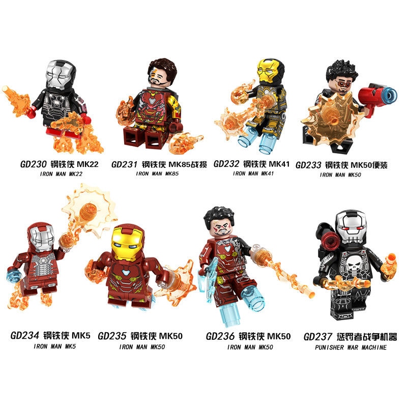 Lego Iron Man Mkv