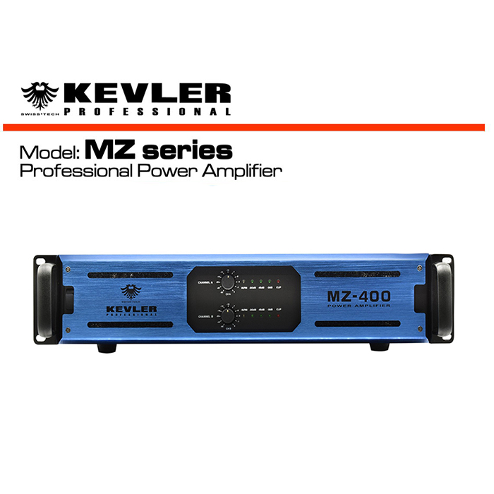 KEVLER MZ-400 400W Professional Class H Power Amplifier with 20Hz-20KH ...