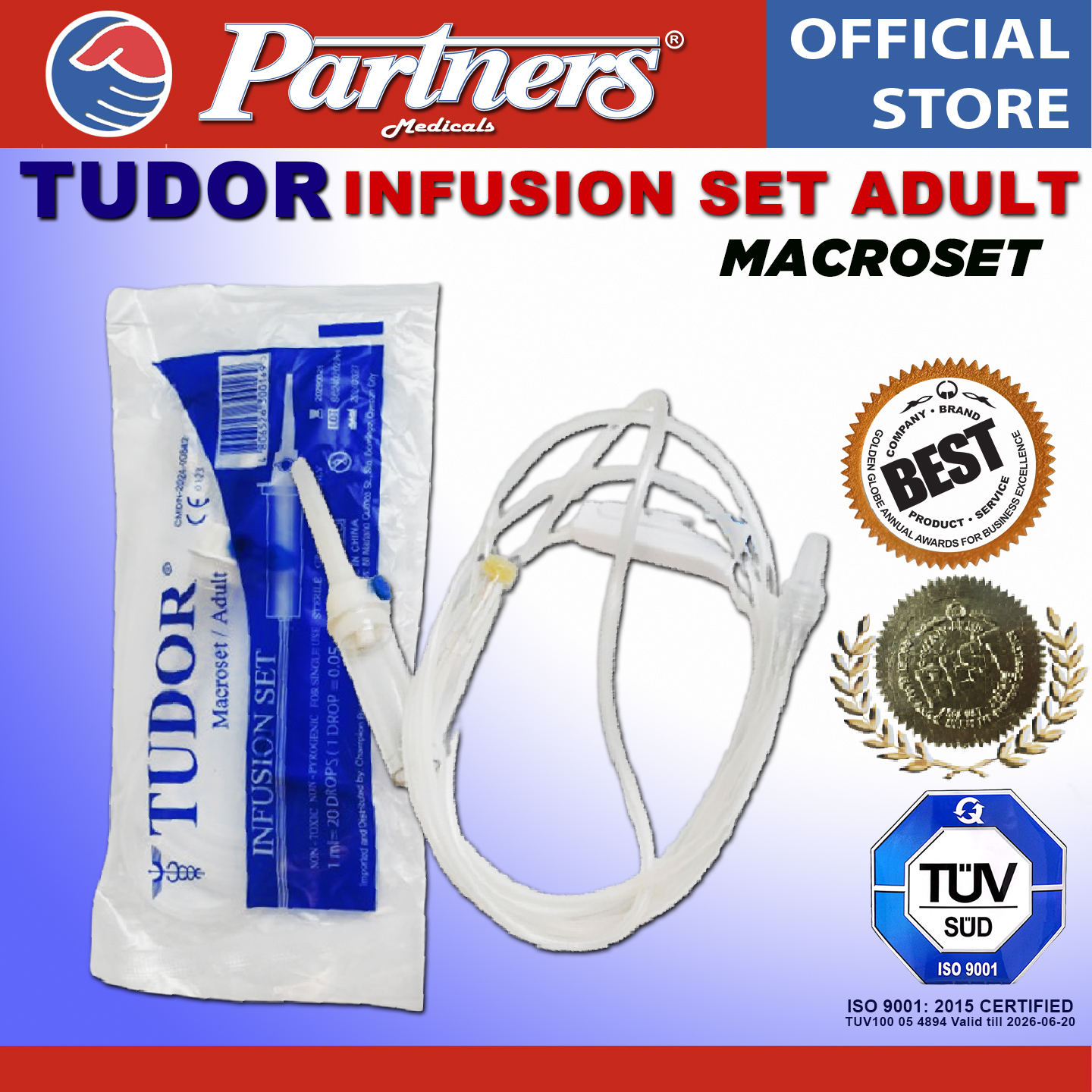 Buy Tudor Infusion Set online | Lazada.com.ph