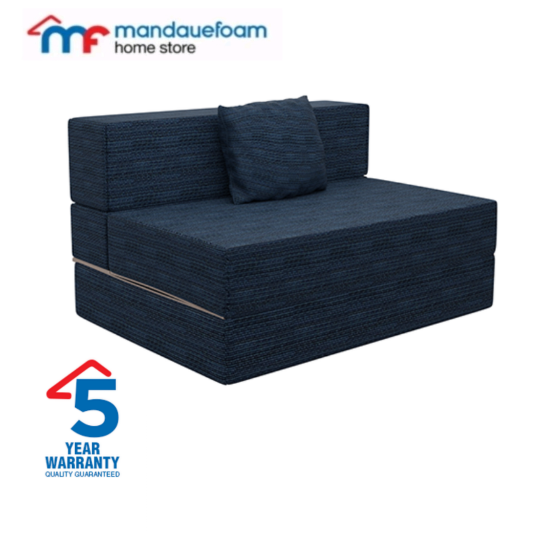 1 Mandaue Foam HIGH QUALITY SOFA BED with PILLOW Mega Sit and Sleep 5 YEARS WARRANTY AGAINST SAGGING 6inches and 8inches Thickness Premium Foam Sofa Cover Modern Contemporary Design Lazada Lazada PH