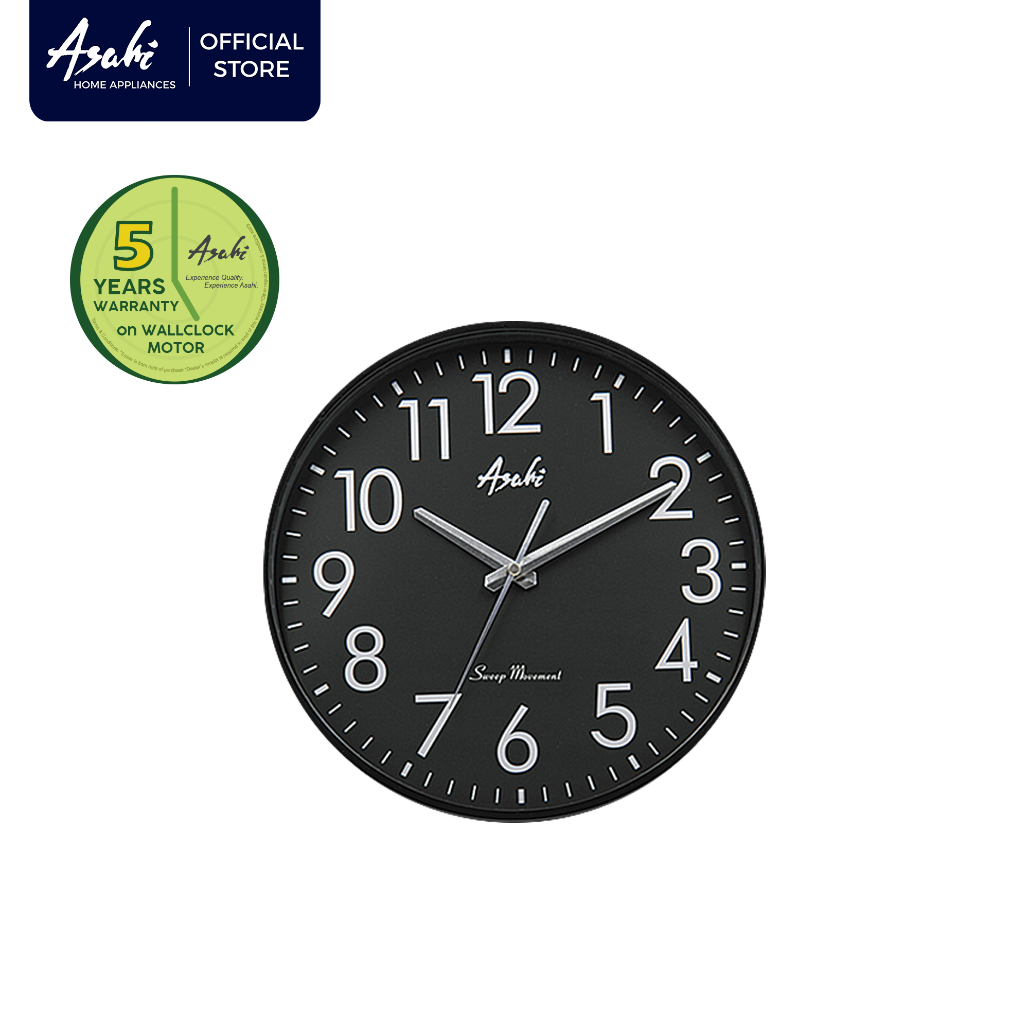 Shop Asahi Wall Clocks online | Lazada.com.ph