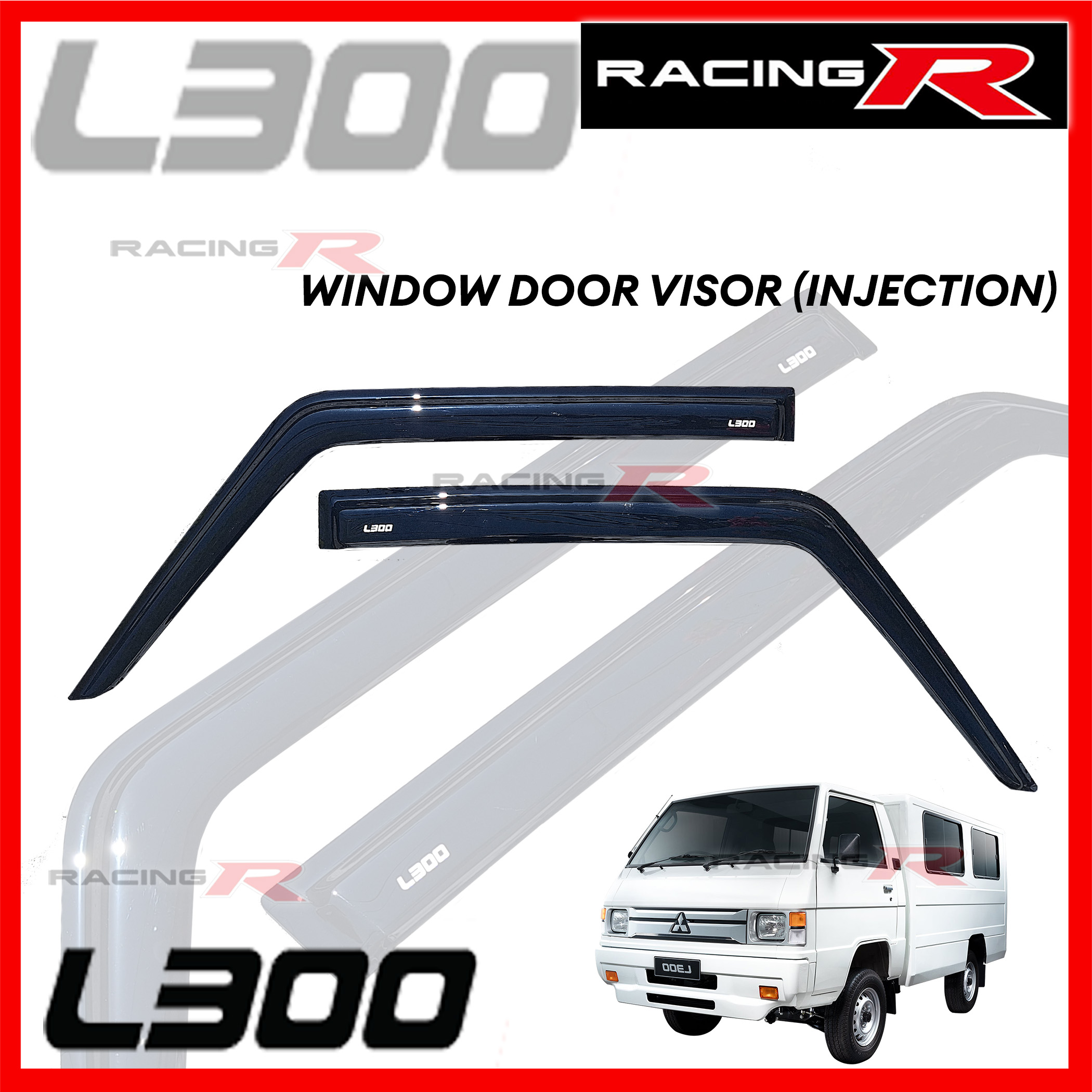 Shop Window Door Visor For L300 2021 Model with great discounts and ...