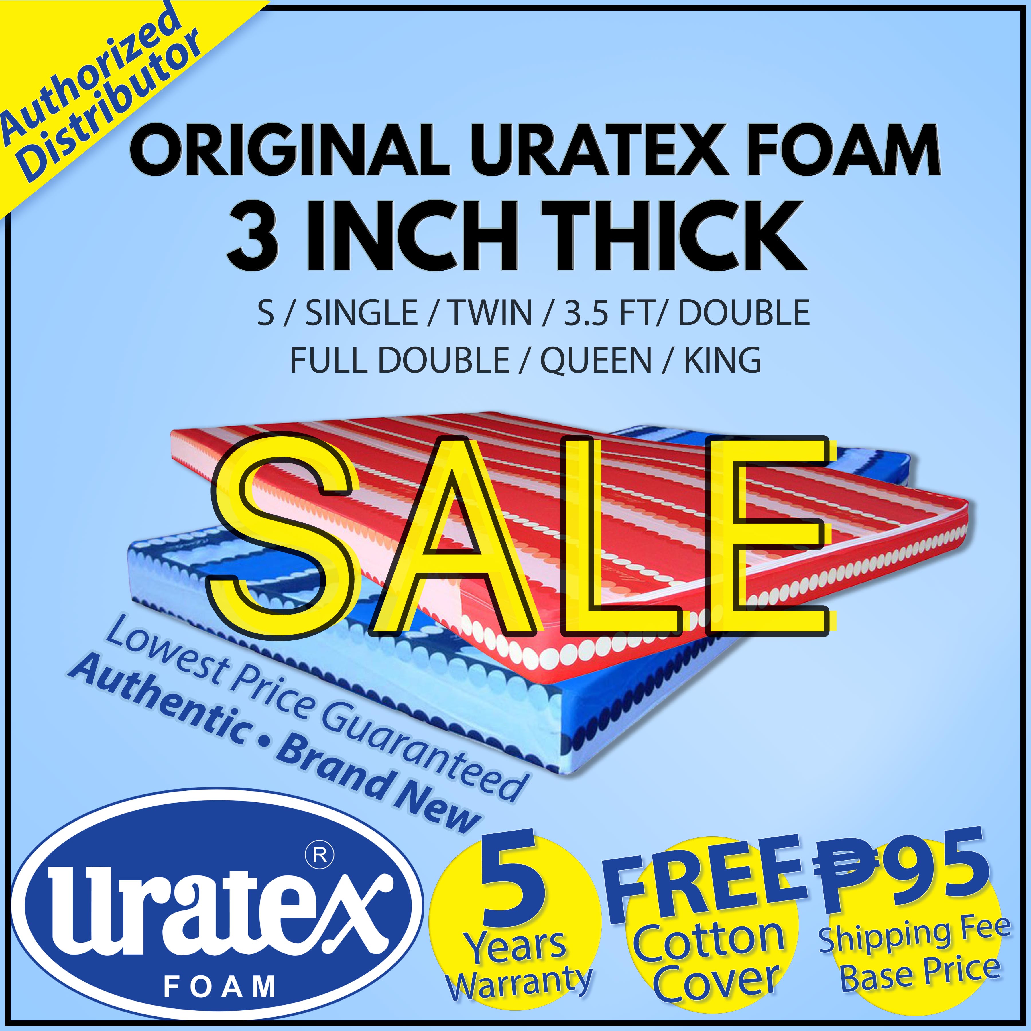 Buy Uratex Foam Double Original online | Lazada.com.ph