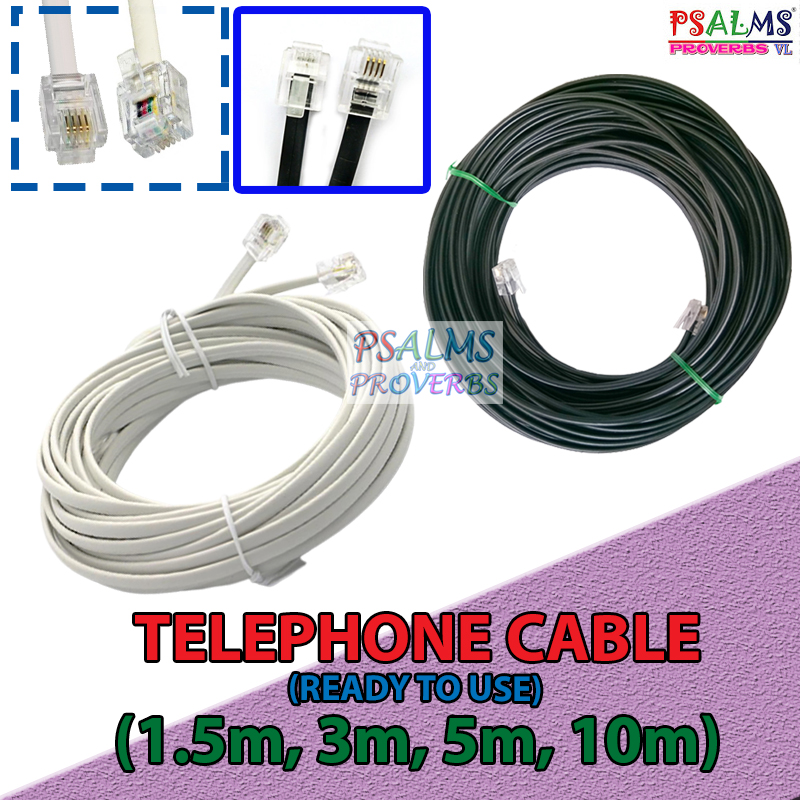 Shop Pldt Landline Phone Extension Cable with great discounts and ...