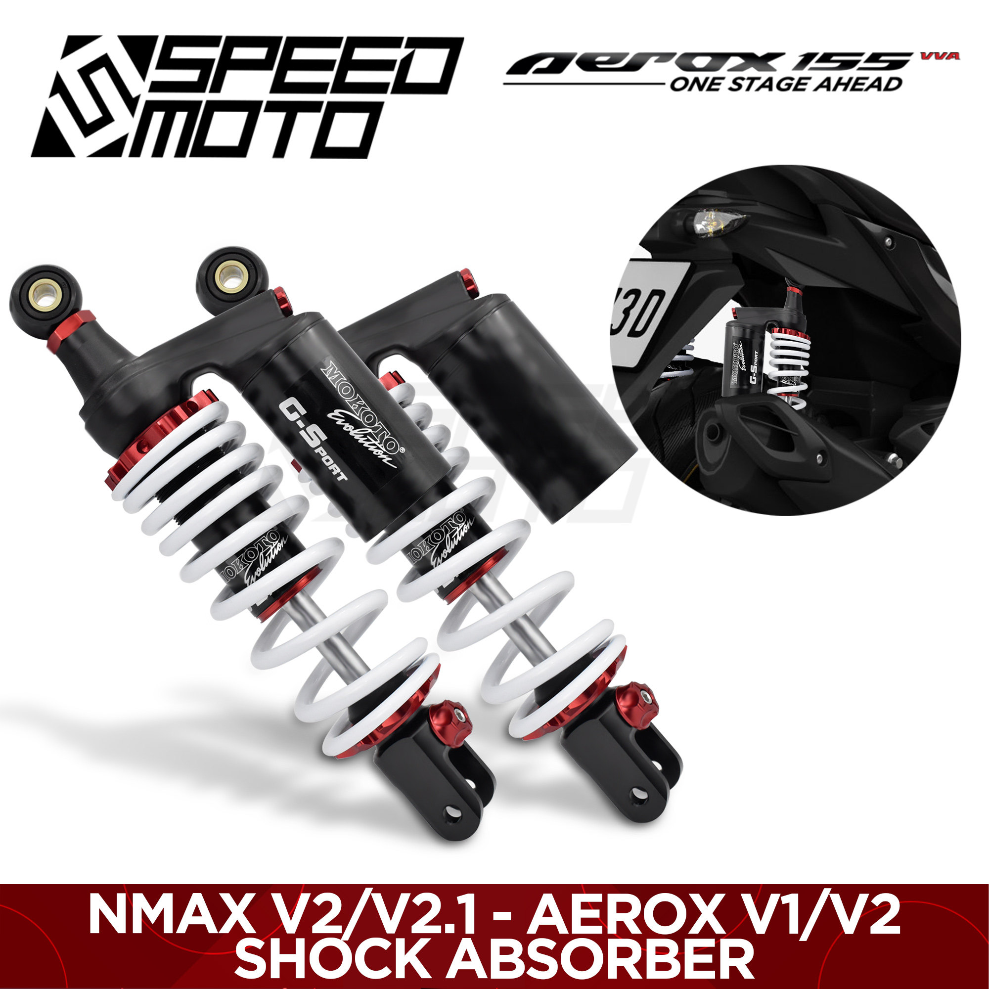 Shop Shock For Aerox V2 Yamaha Aerox with great discounts and prices ...