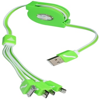 Stretchable Octopus Multi-Connector Adapter Cable (Green) | Lazada PH