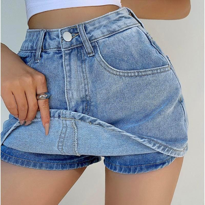 Buy Palda Short Maong Stretchable online | Lazada.com.ph