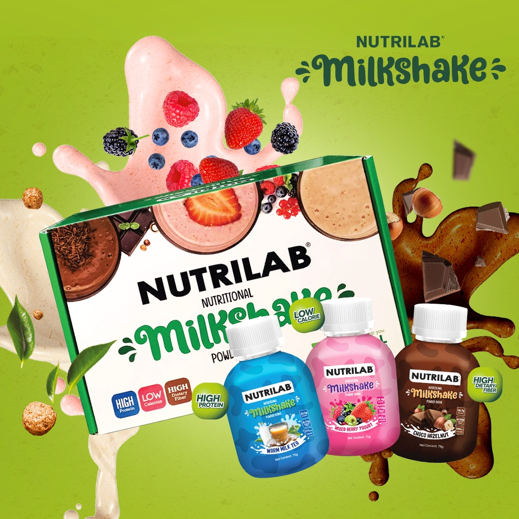 Nutrilab Nutritional Milkshake Meal Replacement Powder Drink – Kanna Beauty