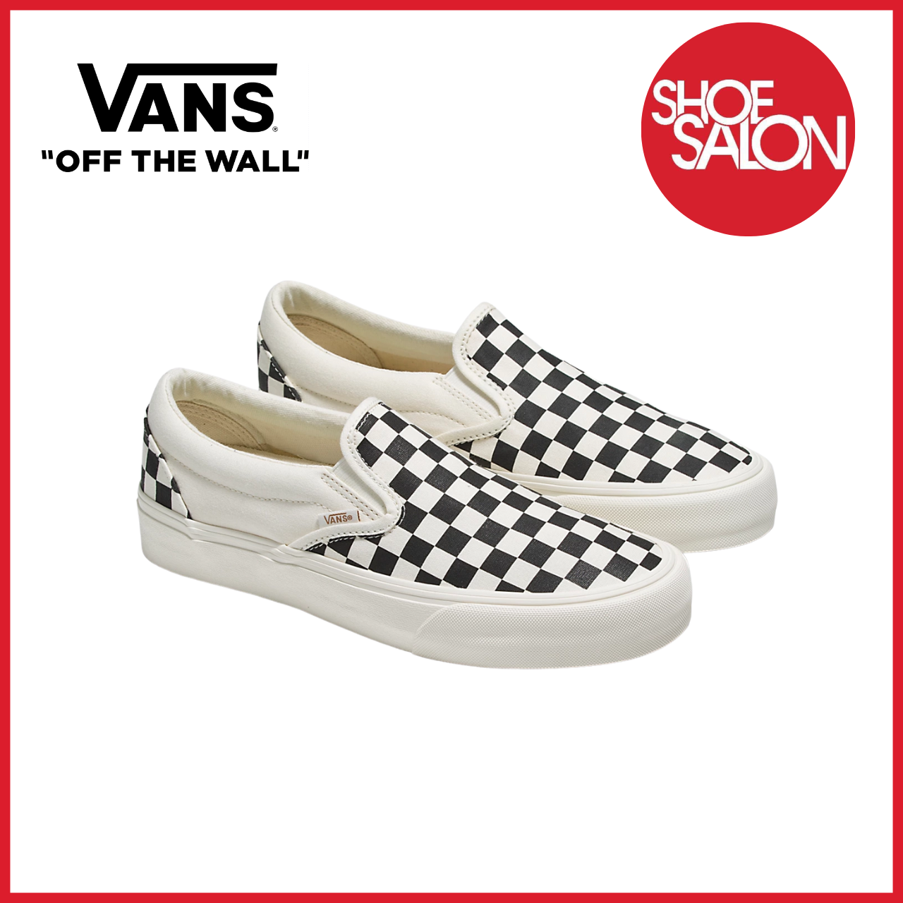 Vans Classic Checkerboard Slip-On Black/White Shoe