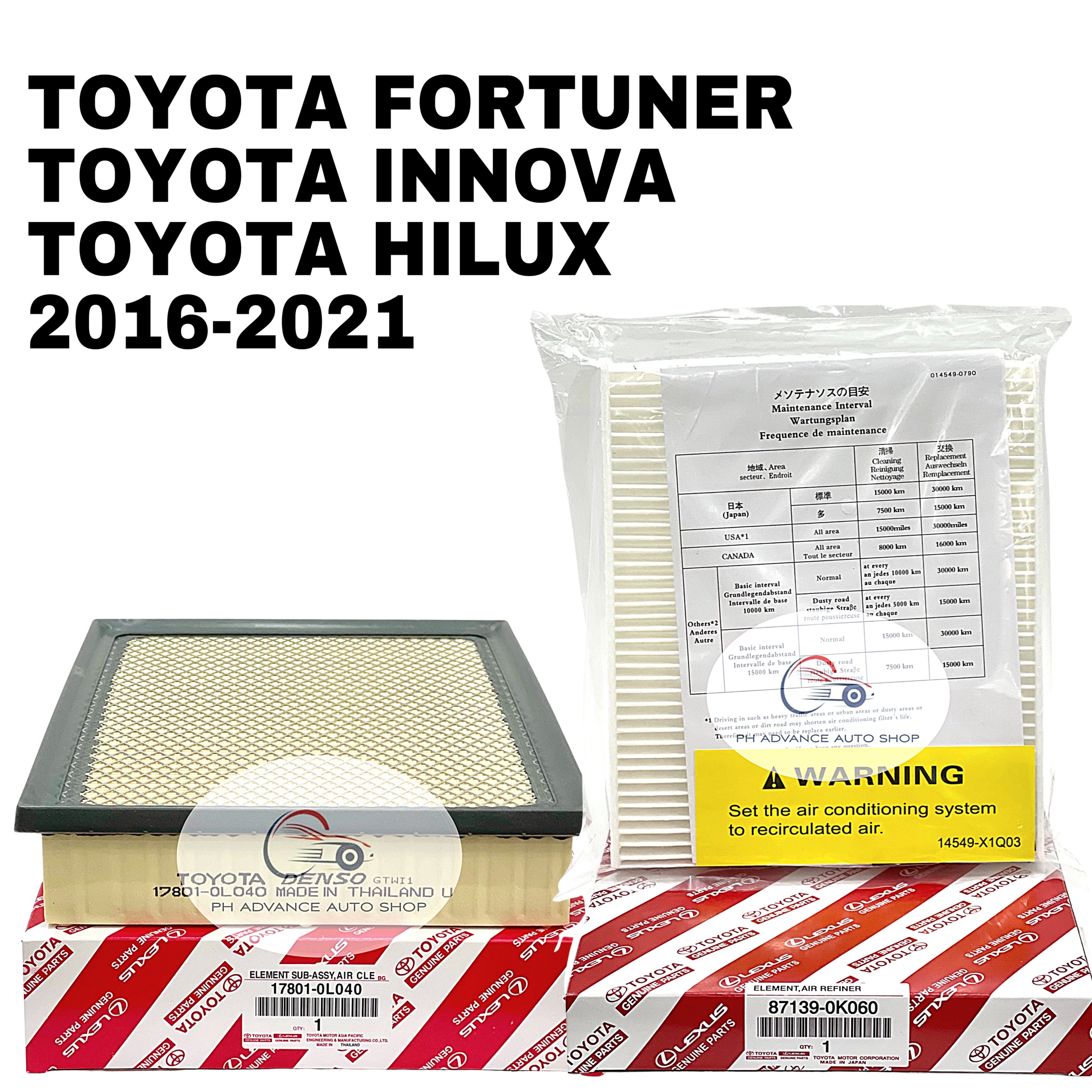 Shop Fortuner Air Intake online | Lazada.com.ph