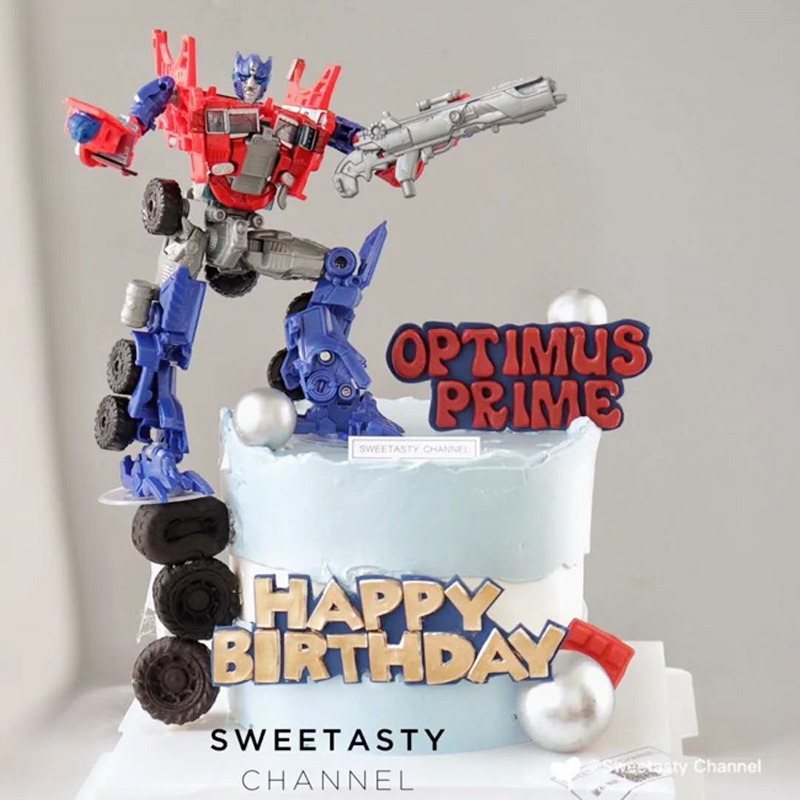 Optimus Prime Cake Topper, Transformer Cake Topper,, 60% OFF
