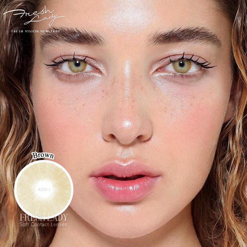 Contact Lens Light Brown