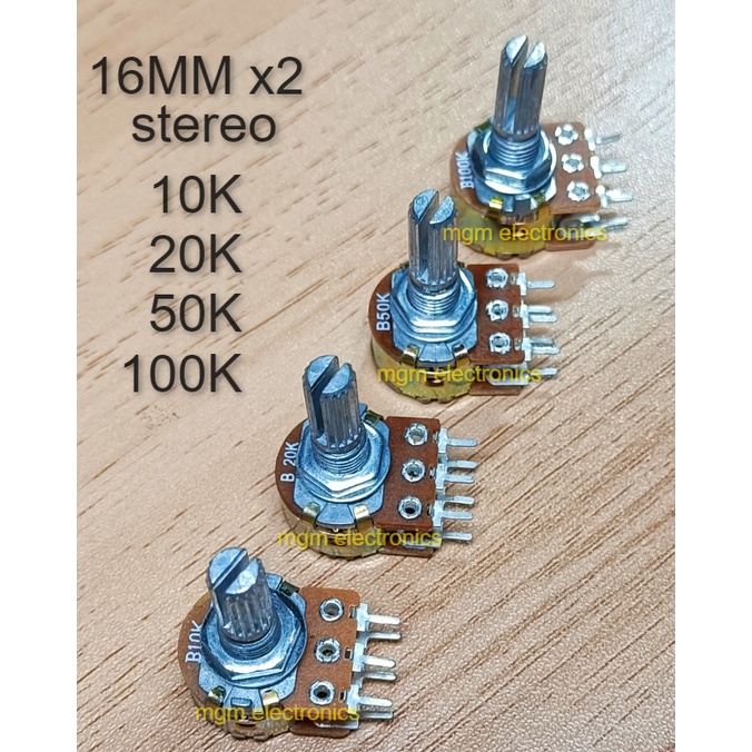 Buy 100k Potentiometer 6 Pin online | Lazada.com.ph