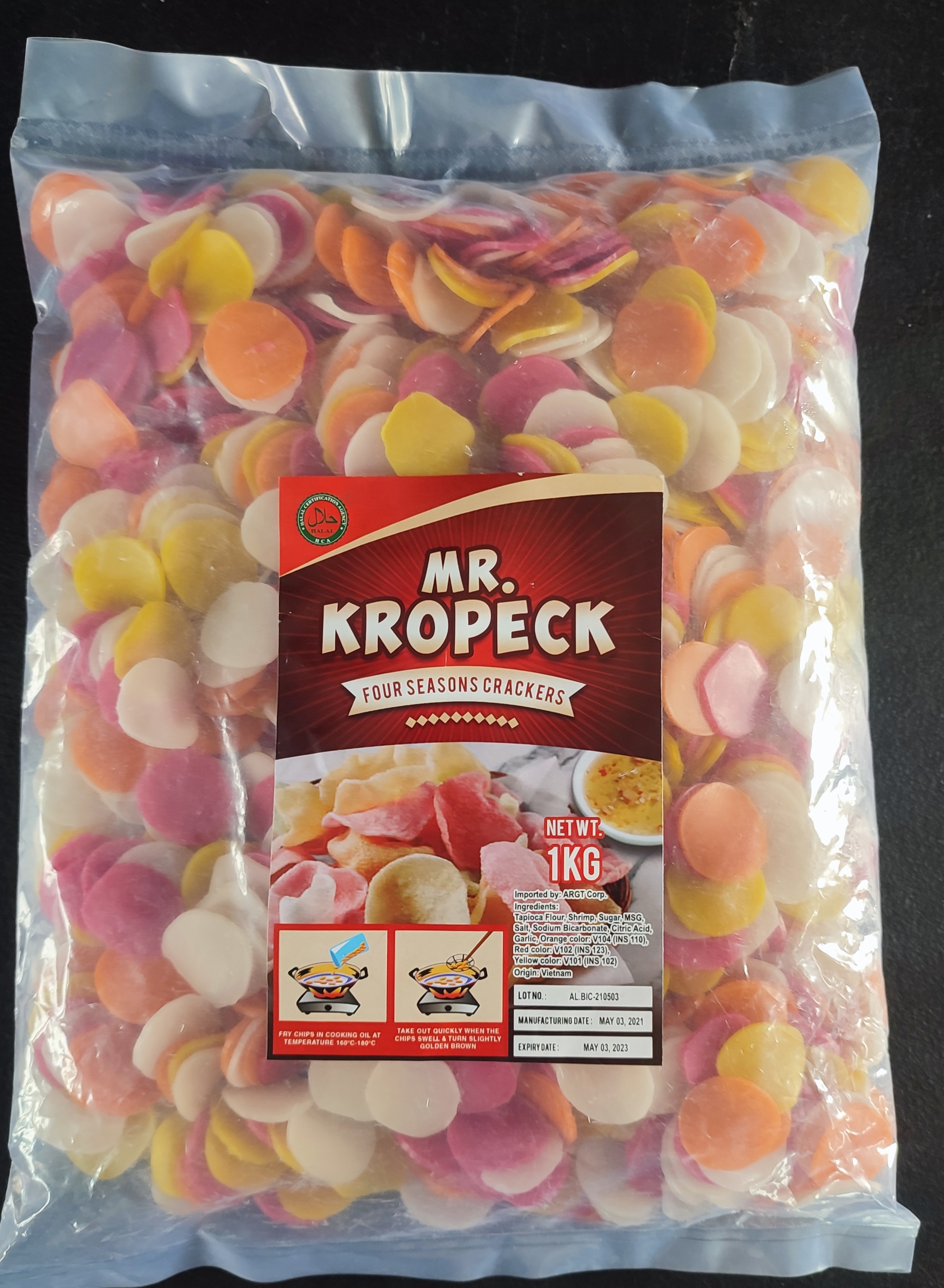 1 Kg Premium Prawn Kropeck Kropek Chicharap 4 Season Prawn Shrimp ...
