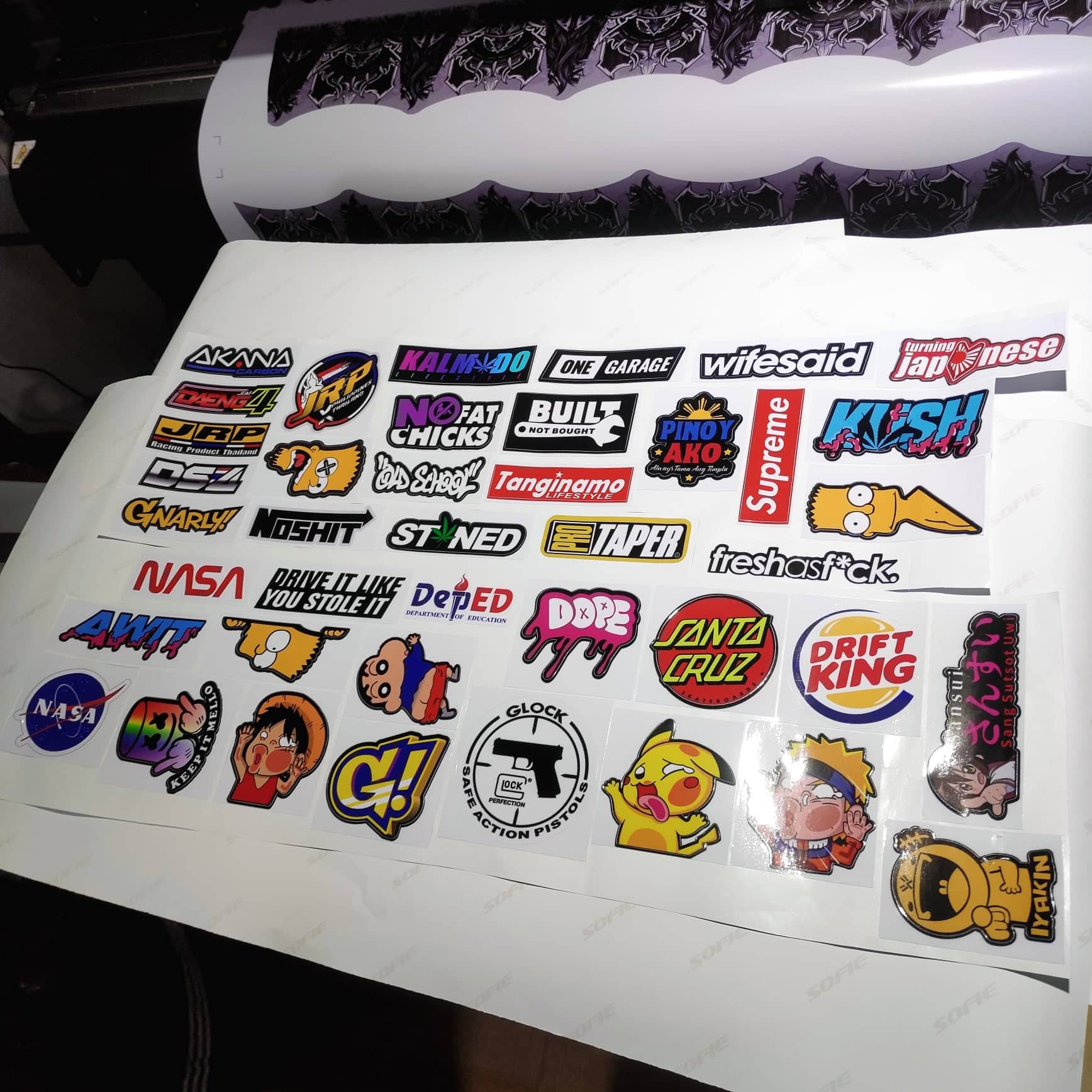 Shop 4d Borderline Stickers Design with great discounts and prices ...