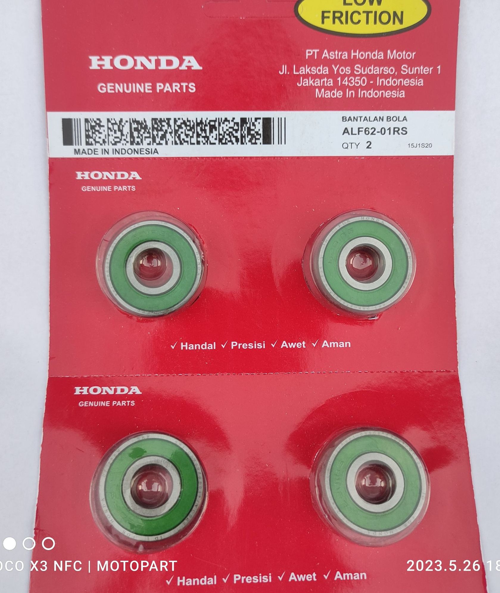 Shop Bearing Honda Click 125i Swing Arm with great discounts and prices ...