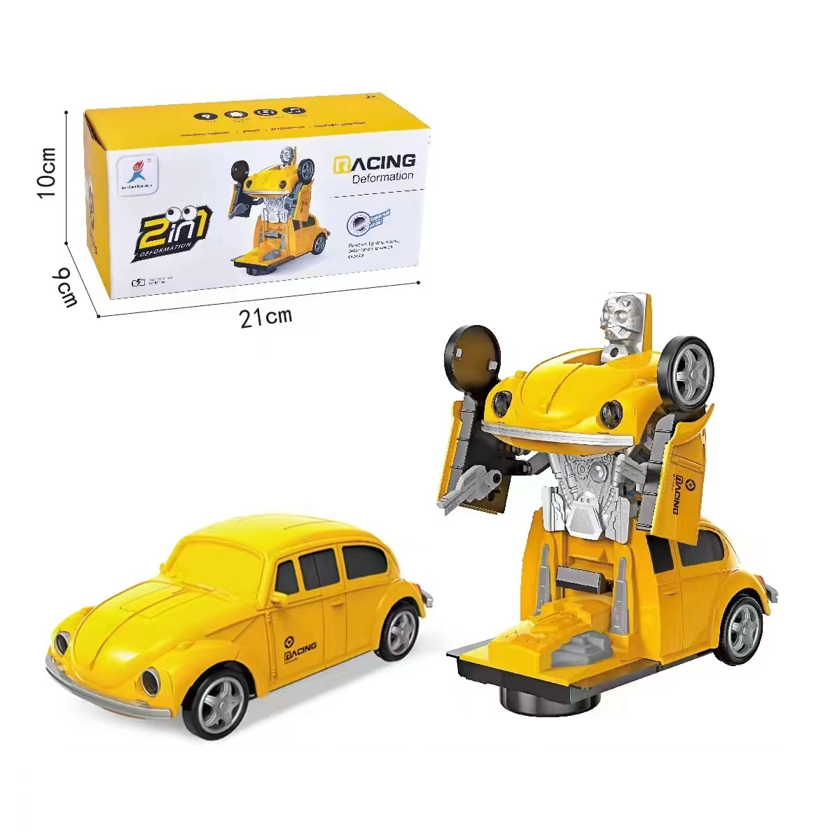 Robot Universal Deformation Toy Car Children's Remote Control ...