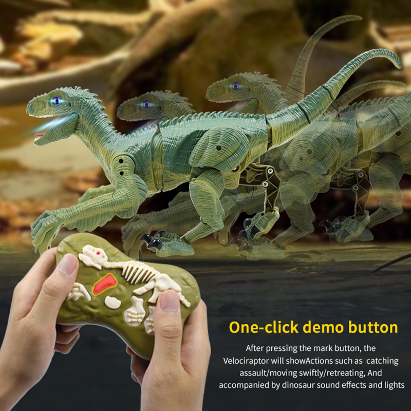 Dinosaur Toys Richgv Remote Control For Kid - Walking RC Kid Walking Rc Boys 5 7 Rc Jurassic ...