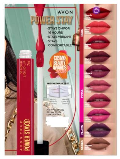 Shop Avon Power Stay Liquid Stain online | Lazada.com.ph