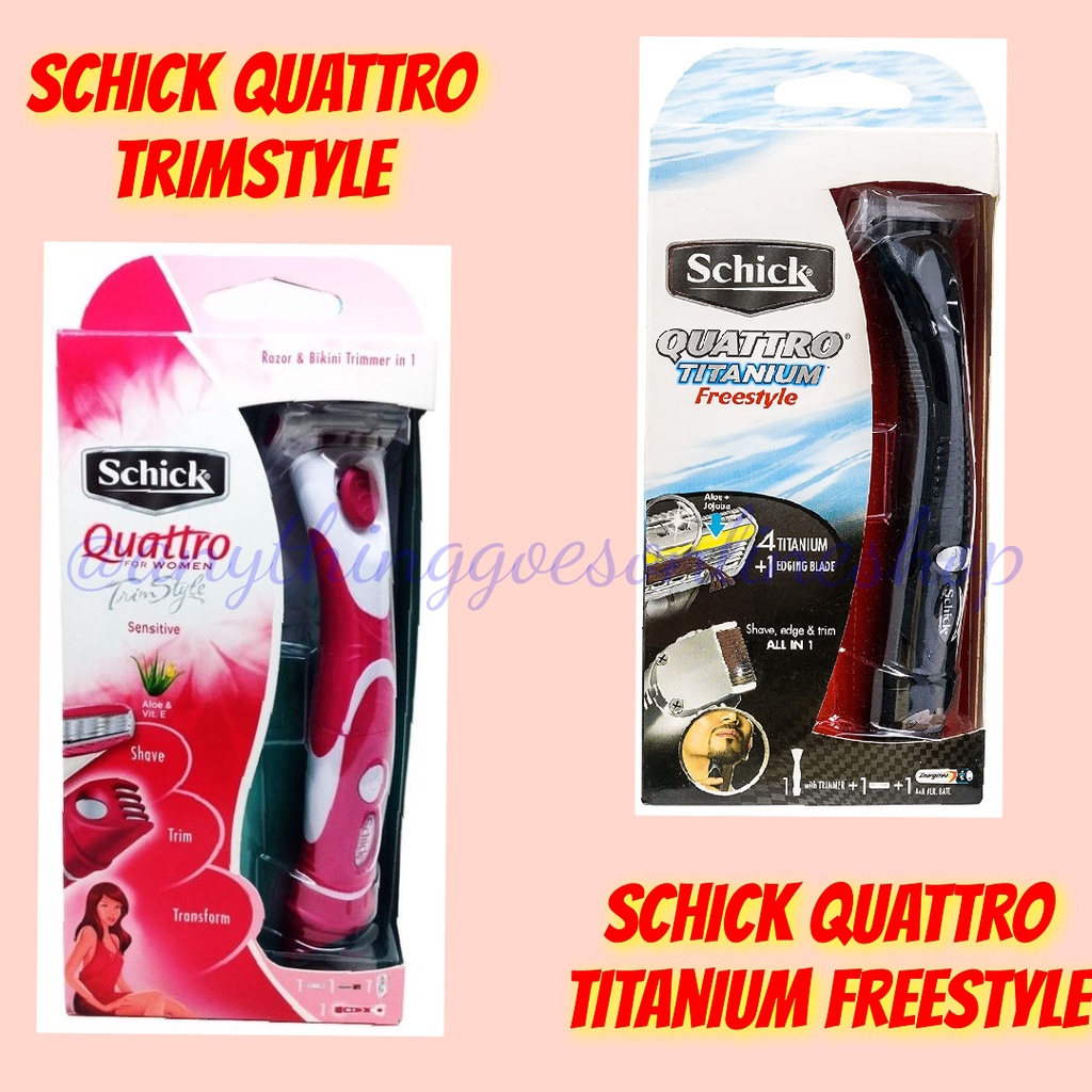 Schick Quattro Titanium Trimmer