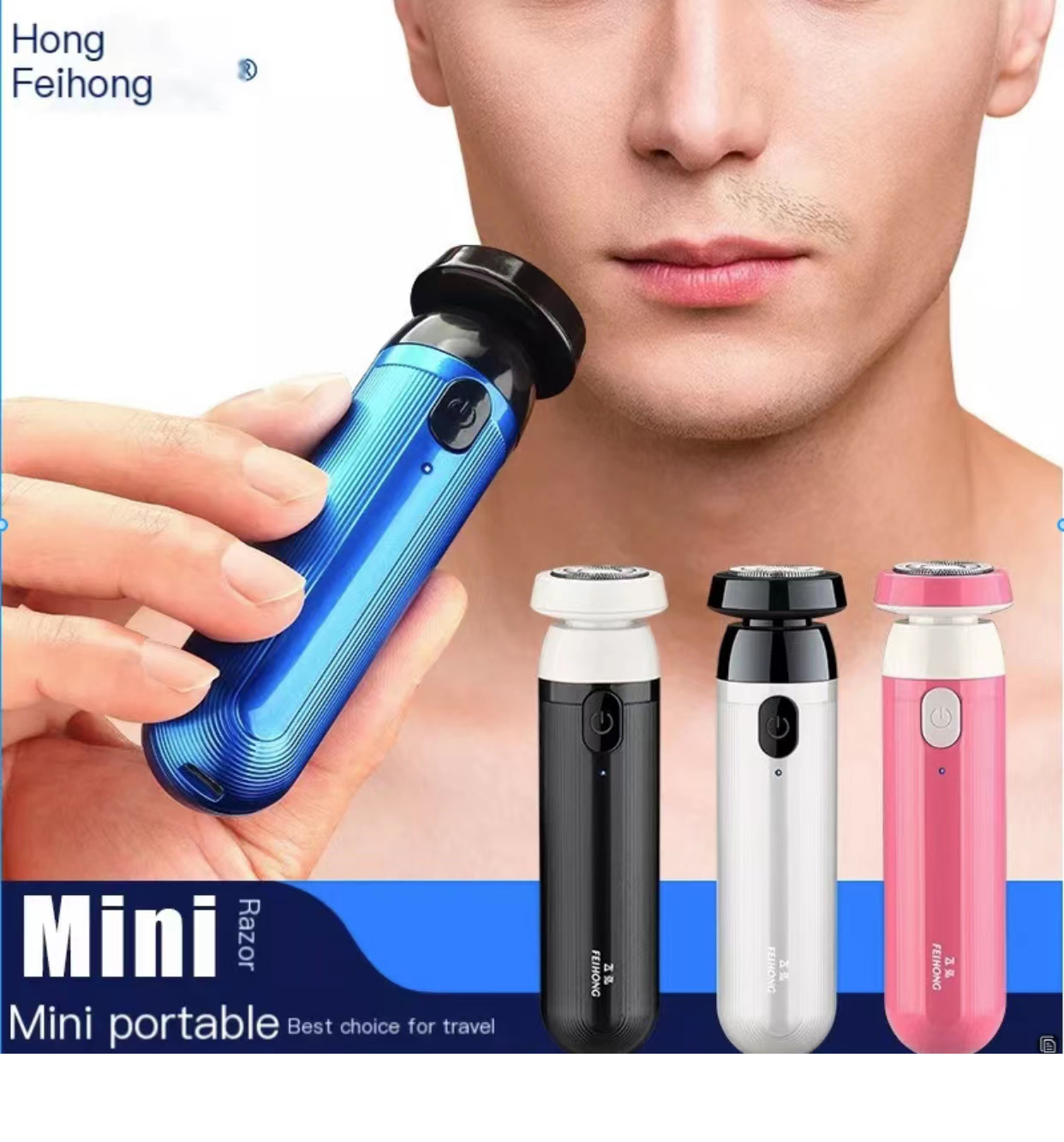【COD】 Mini Shaver Shaving Razor 2022 Men's Trimmer Razor For Men ...