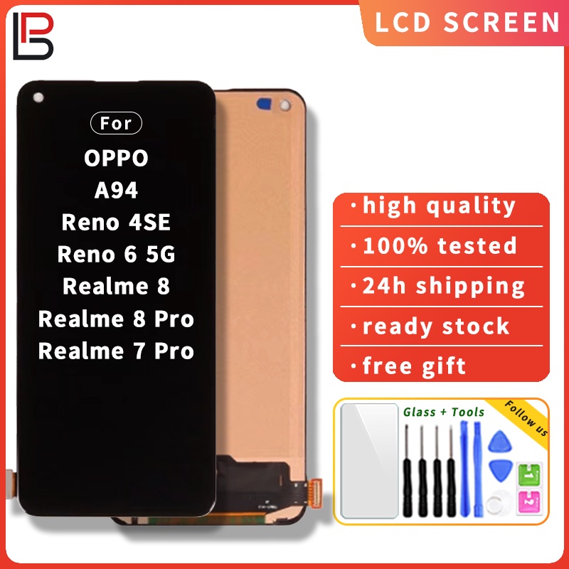 AMOLED For OPPO A94 4G CPH2203 LCD Display Touch Screen, 56% OFF