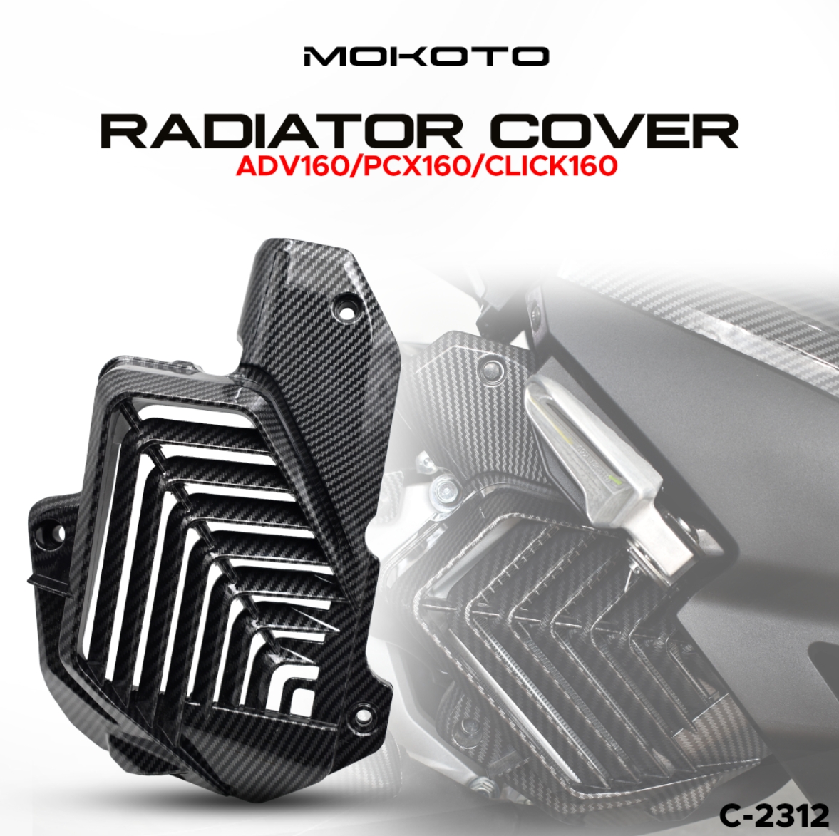 Shop Coolant Cover Set Honda Click 125i V2 with great discounts and ...
