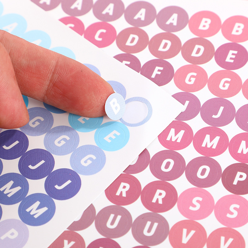 Shop Alphabet Letter Stickers online | Large Waterproof Alphabet ...