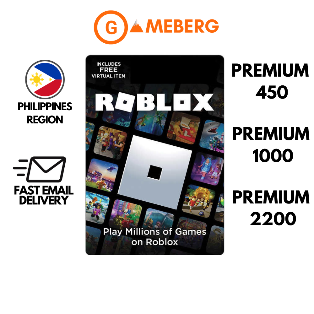 Buy Robux Gift Card 1000 Robux online | Lazada.com.ph