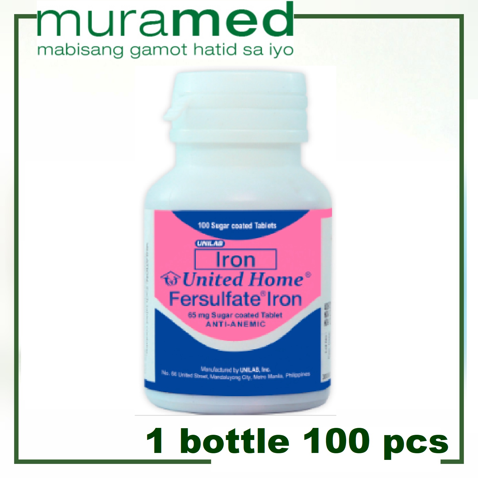 Buy Ritemed Ferrous Sulfate online | Lazada.com.ph