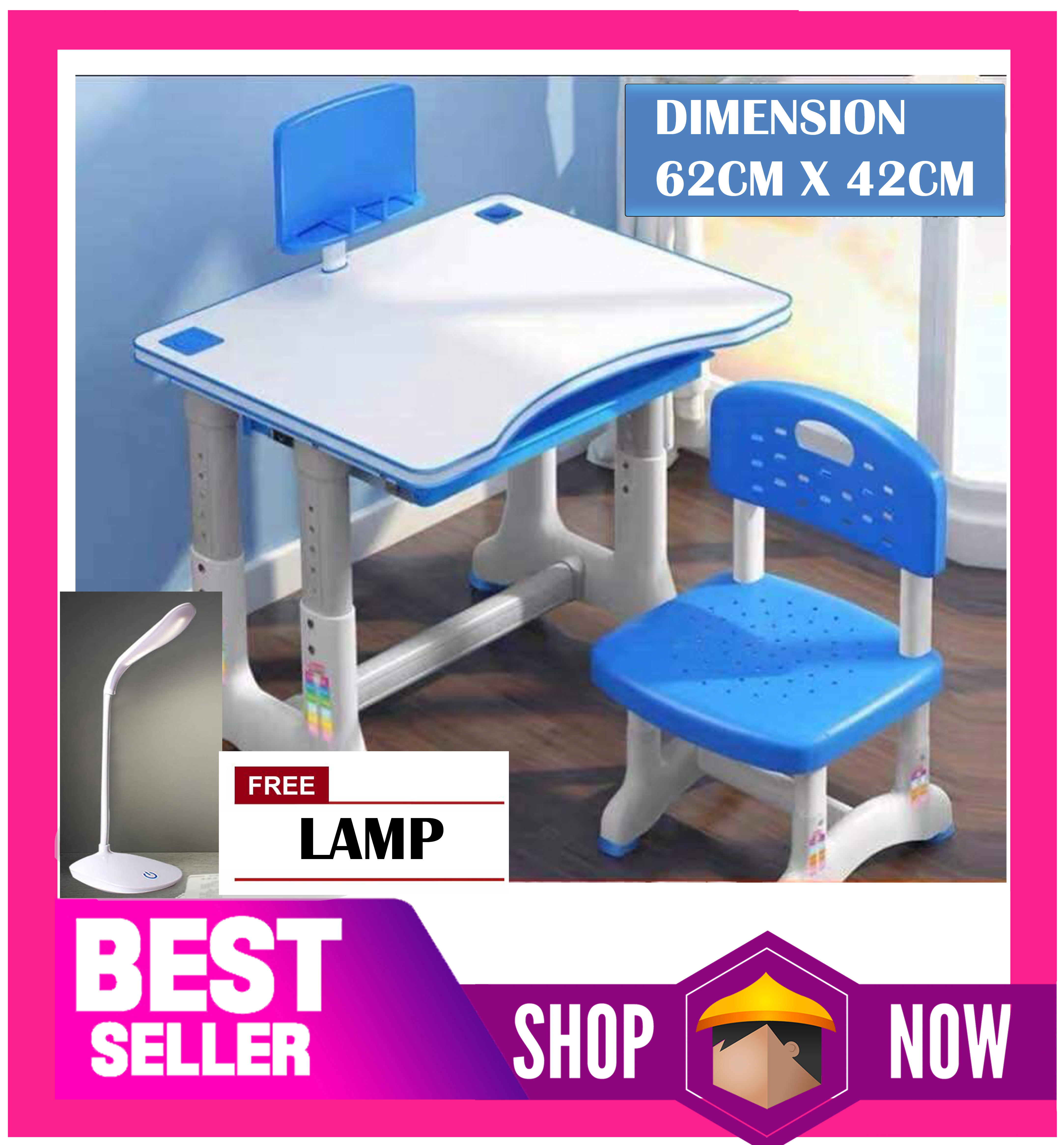 Buy Small Study Table With Chair Online Lazada Ph